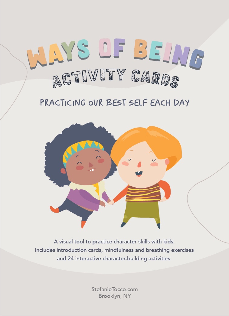 Ways of Being Activity Card Deck by Stefanie Tocco Vervante